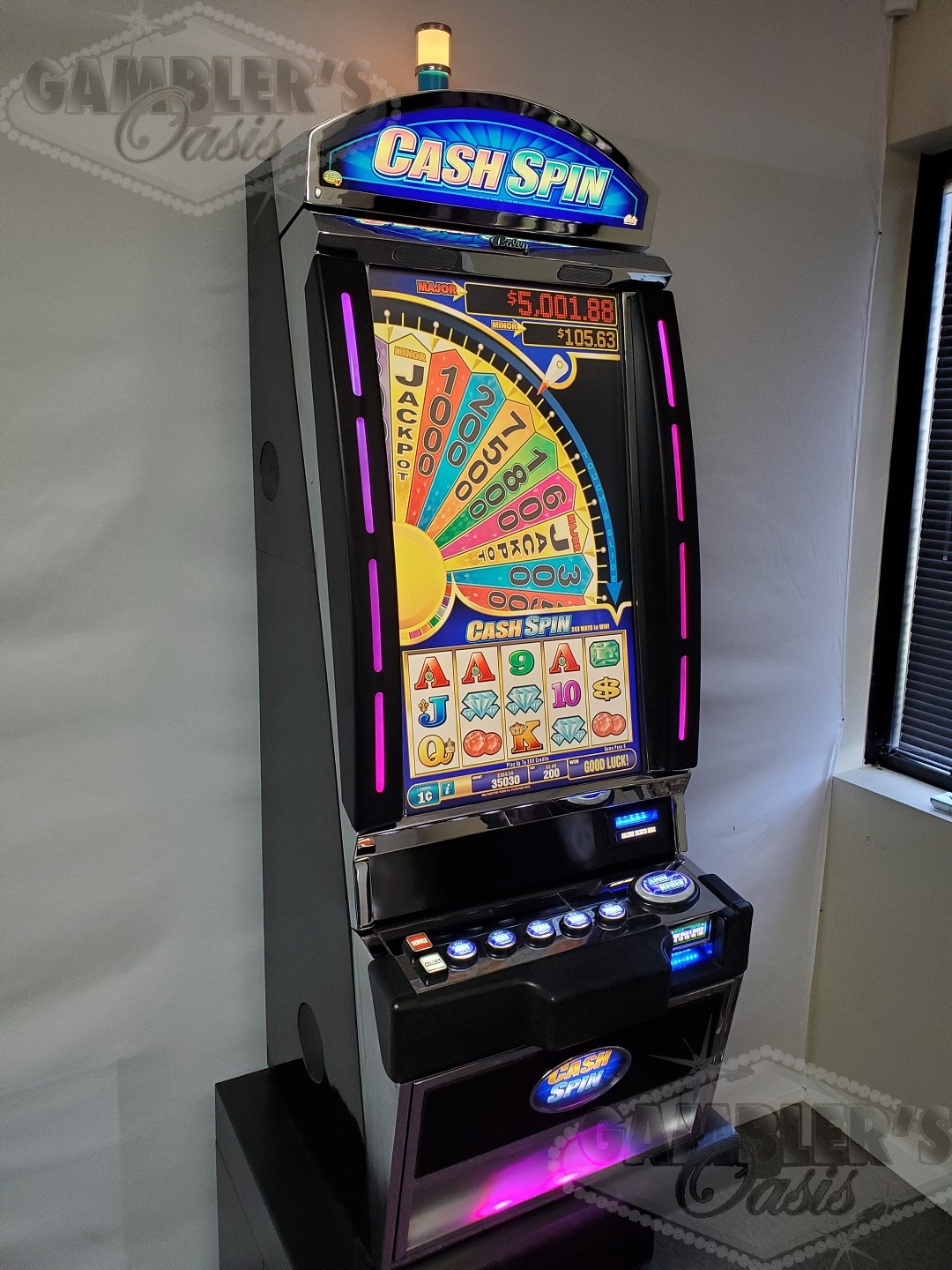 BALLY CASH SPIN - U SPIN V32 VIDEO SLOT MACHINE For Sale • Gambler's ...