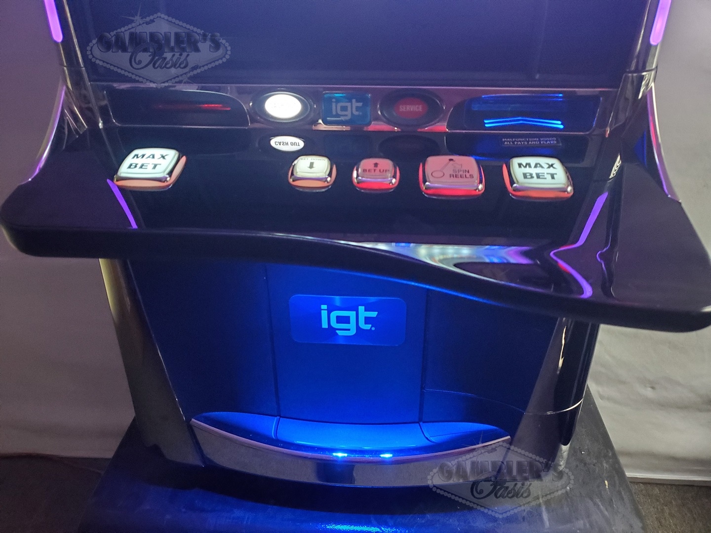IGT DOUBLE DOUBLE GOLD FREE GAMES FIVE LINE S3000 SLOT MACHINE WITH ...