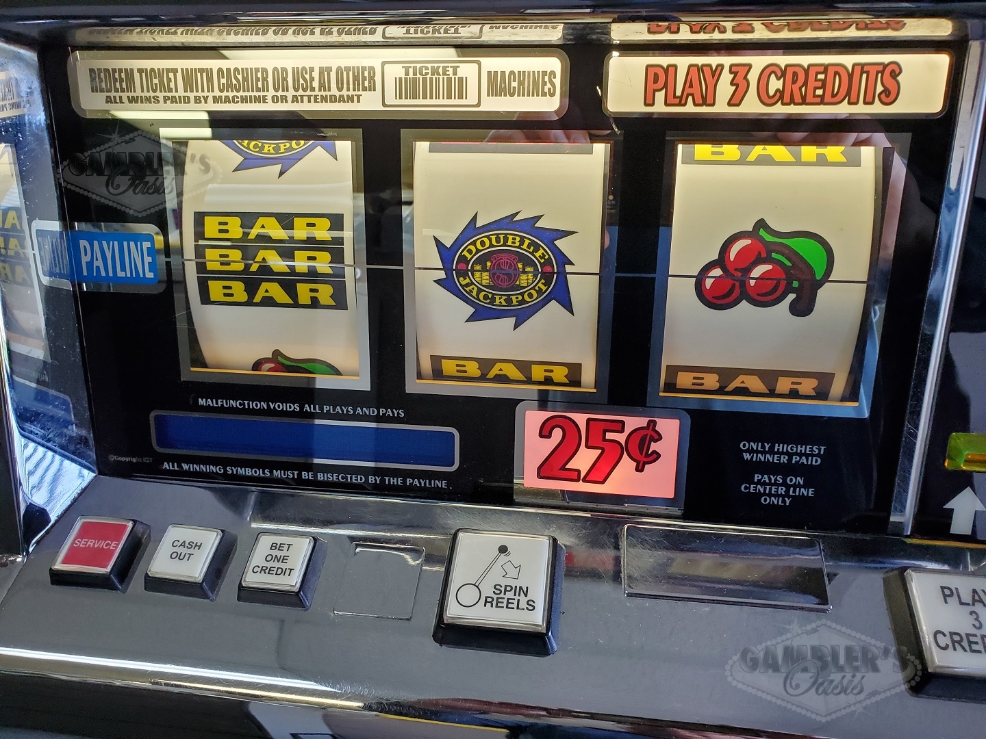 IGT DOUBLE JACKPOT HAYWIRE S2000 SLOT MACHINE For Sale • Gambler's ...